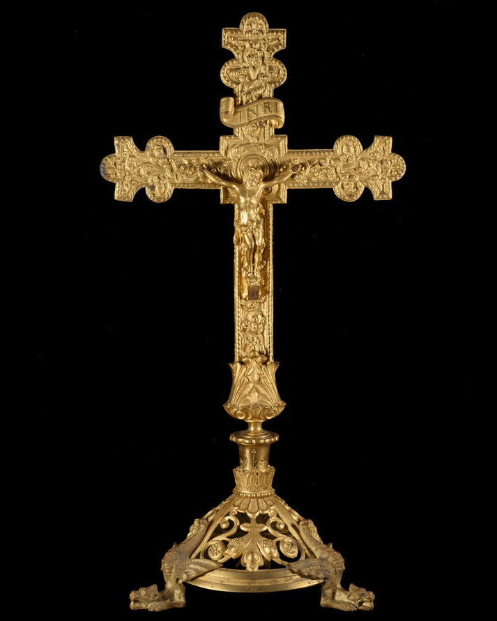 NEO GOTHIC ALTAR CROSS | RELICS