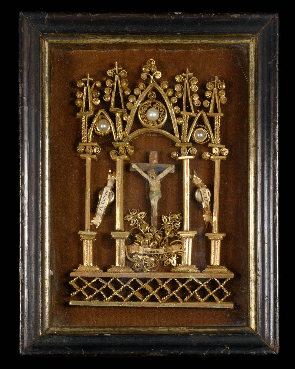 PAPEROLLES RELIQUARY, 3 SAINTS | RELICS