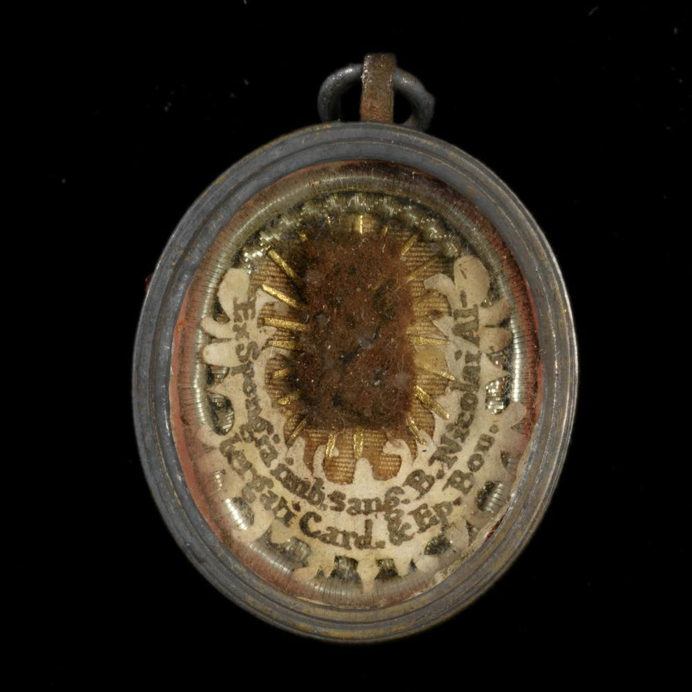 RELIC OF BLESSED NICHOLAS ALBERGATI. | RELICS