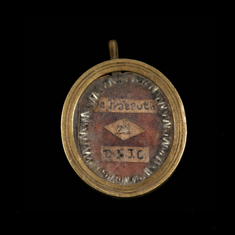 RELIQUARY OF THE HOLY FORESkin OF JESUS CHRIST SANCTUM PRAEPUTIUM | RELICS