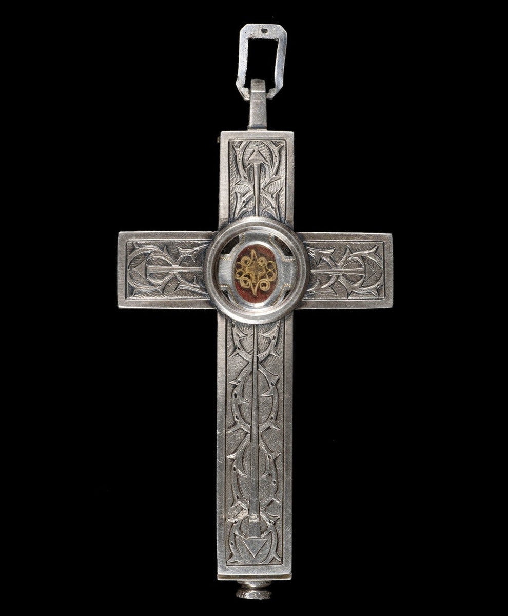 SILVER RELIQUARY OF THE TRUE CROSS | RELICS