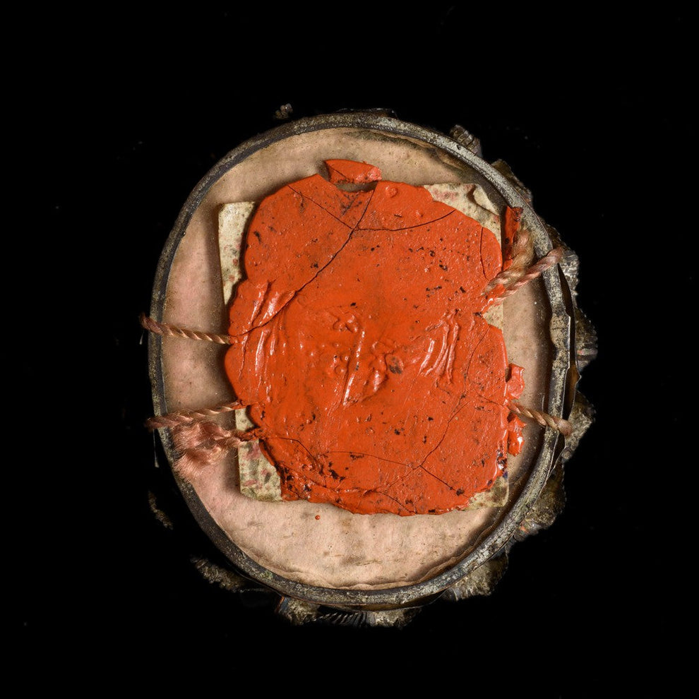 relic of the veil of the virgin mary with vatican document | RELICS